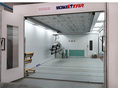 Industrial Paint Booth provides you with a clean environment.