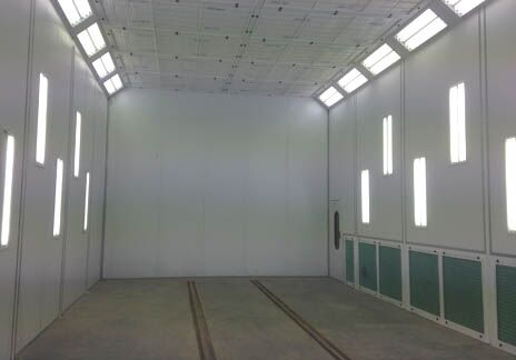 Industrial Paint Booth provides you with a clean environment.