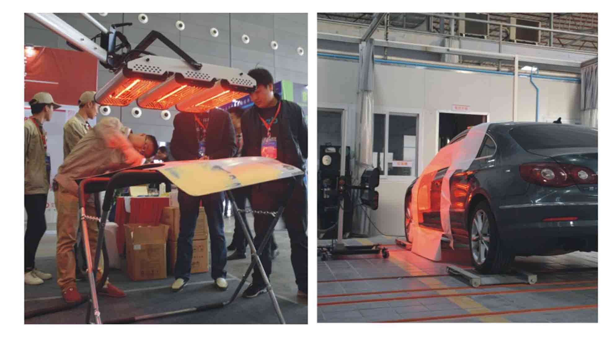 Paint Curing Infrared Lamps - Drying the Paint Quickly