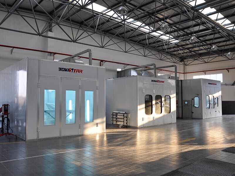 kalux series spray booth is high quality spray booth.
