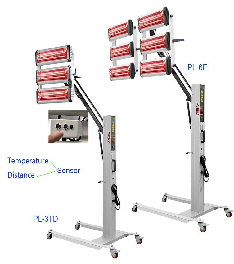 Paint Curing Infrared Lamps - Drying the Paint Quickly