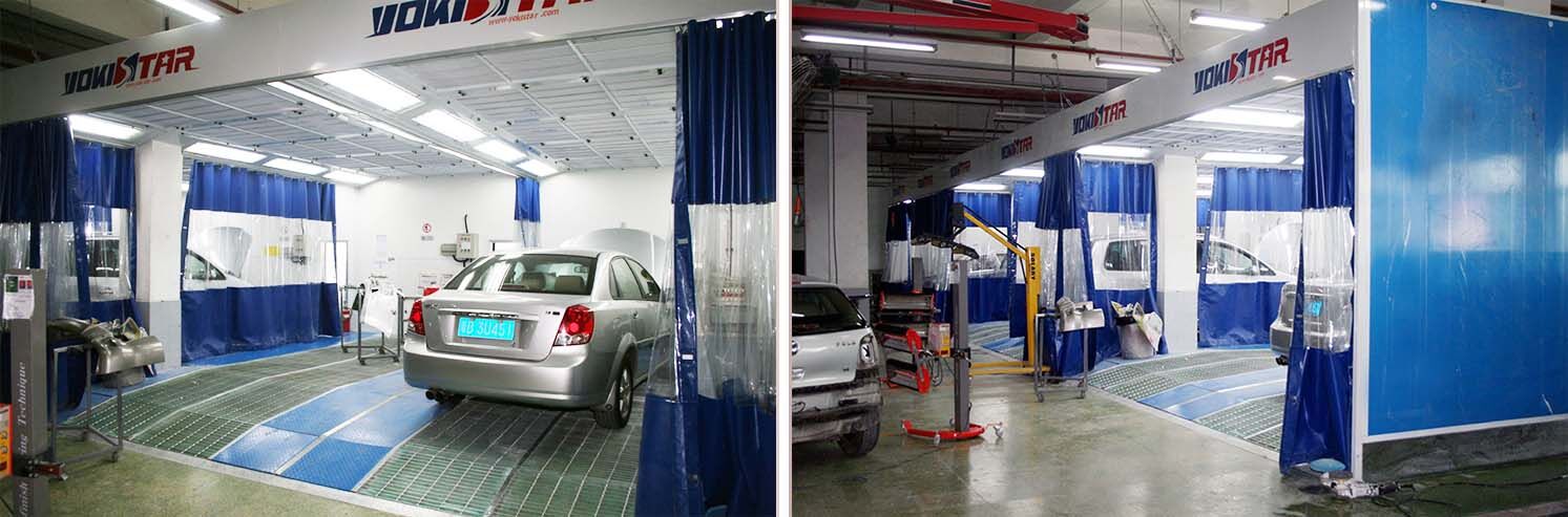 Paint Prep Stations are designed for the preparation of vehicles.