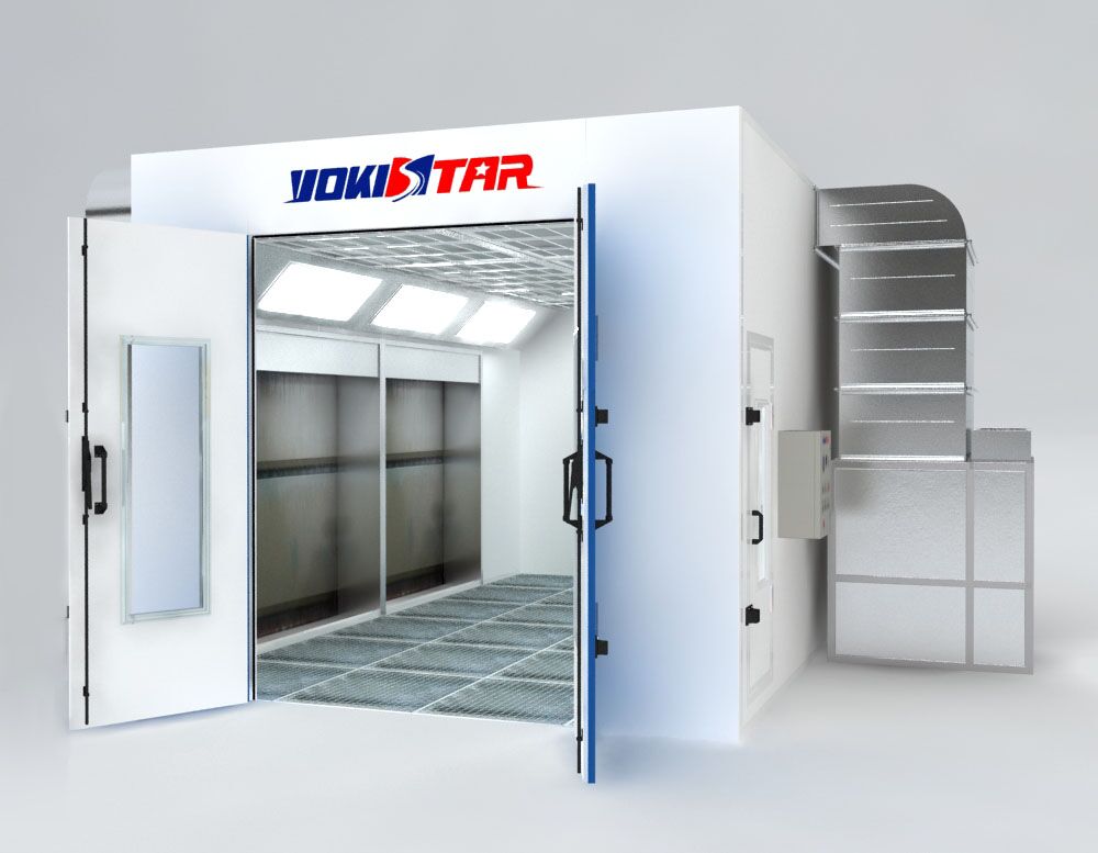 Water Curtain Paint Booth - YOKISTAR Spray Booth